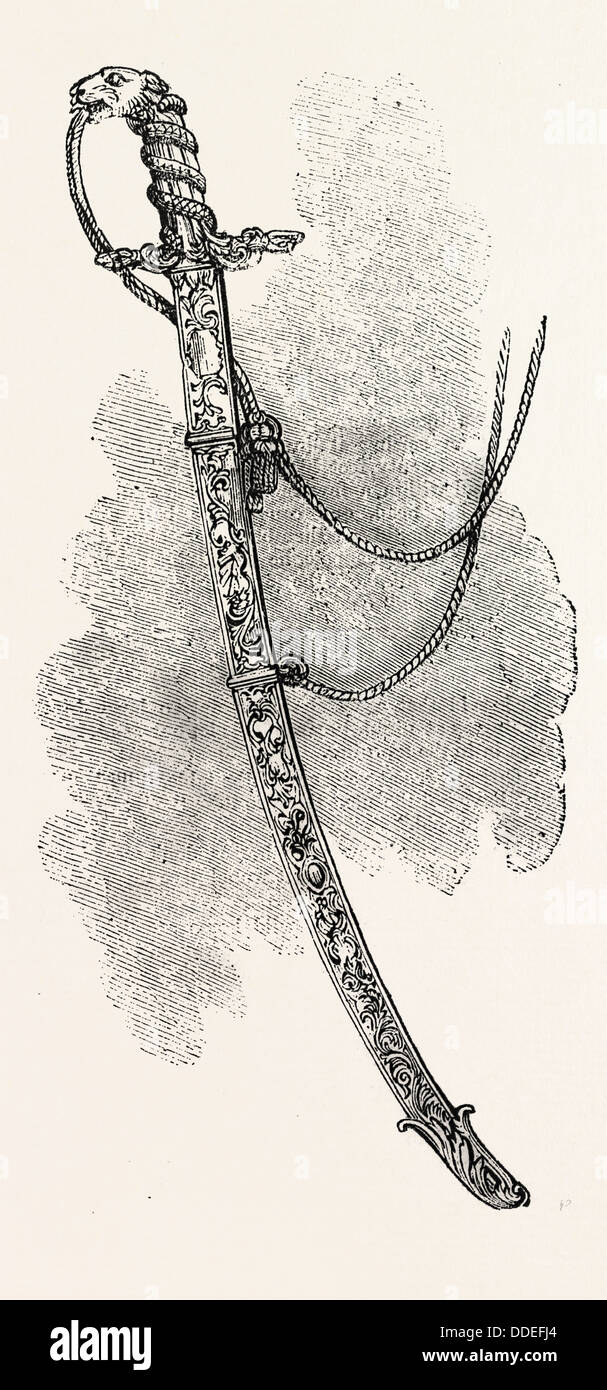 PRESENTATION SWORD TO LORD CLYDE, A CITIZEN OF LONDON, UK, britain ...