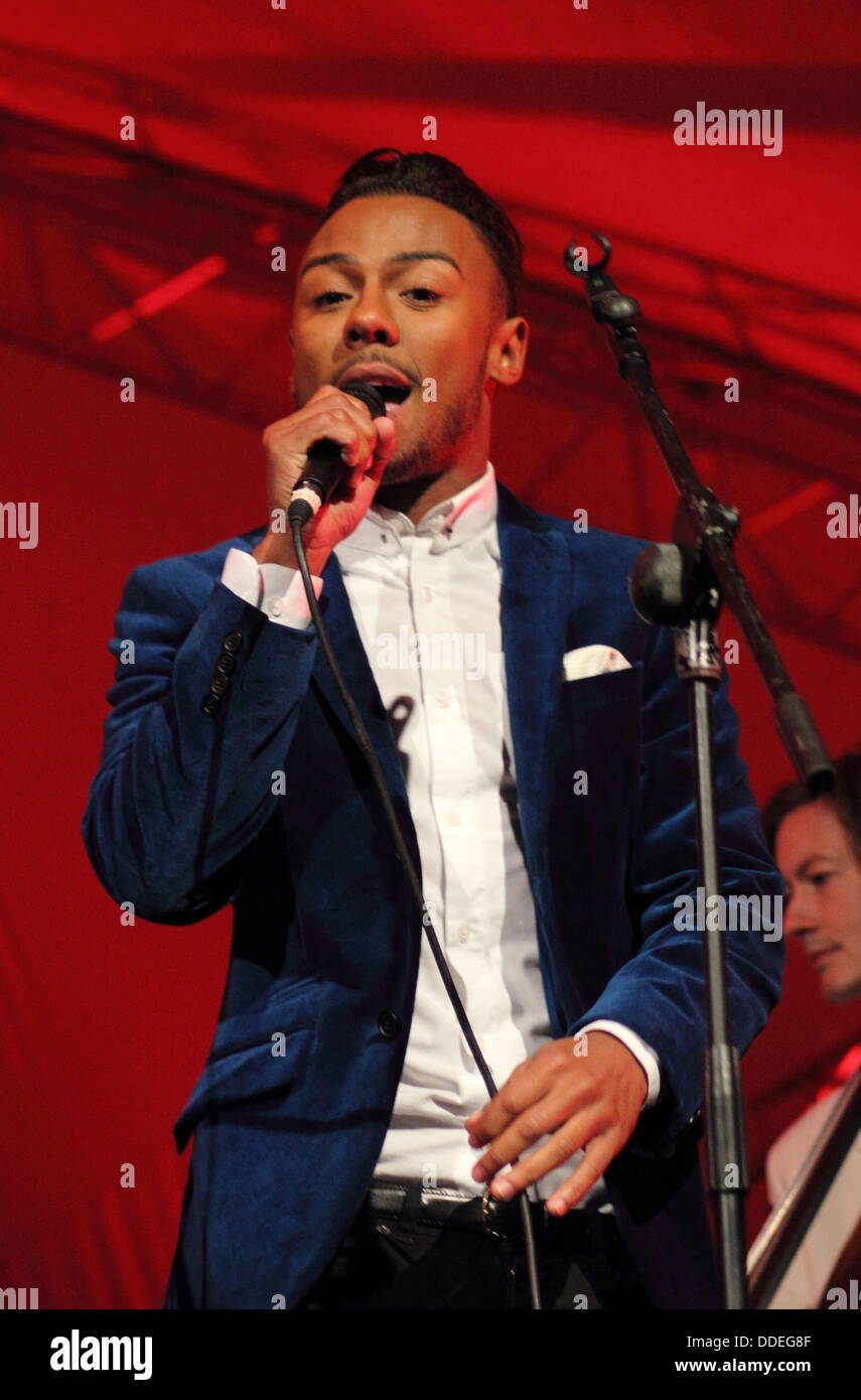 Marcus Collins performs at The Darley Park classical music outdoor ...