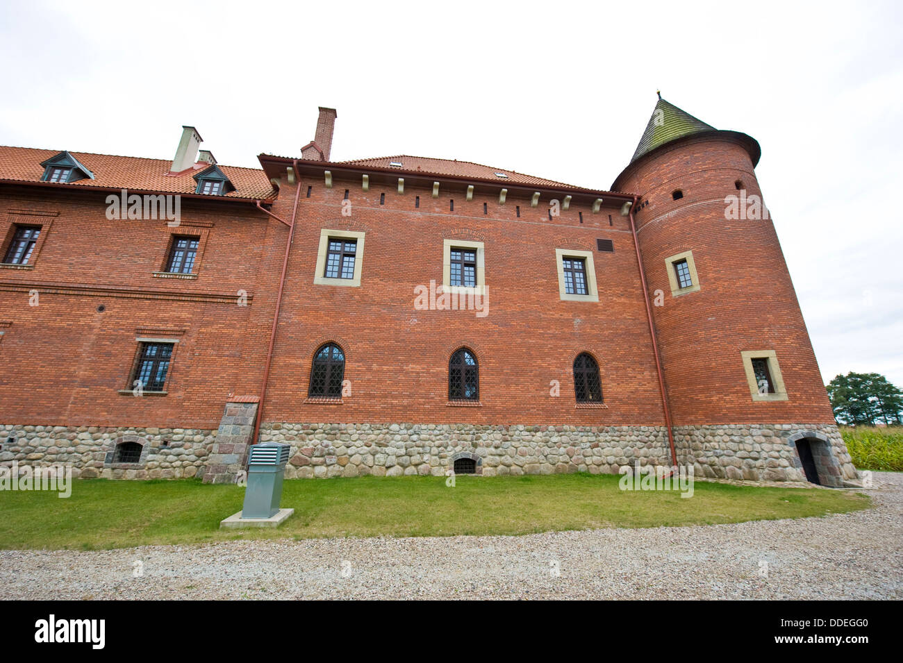 Reconstructed castle in Tykocin, north-eastern Poland Stock Photo - Alamy