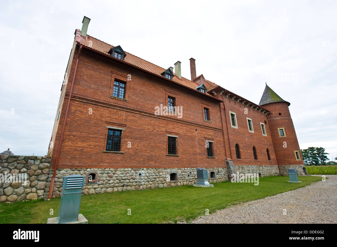 Reconstructed castle in Tykocin, north-eastern Poland Stock Photo - Alamy