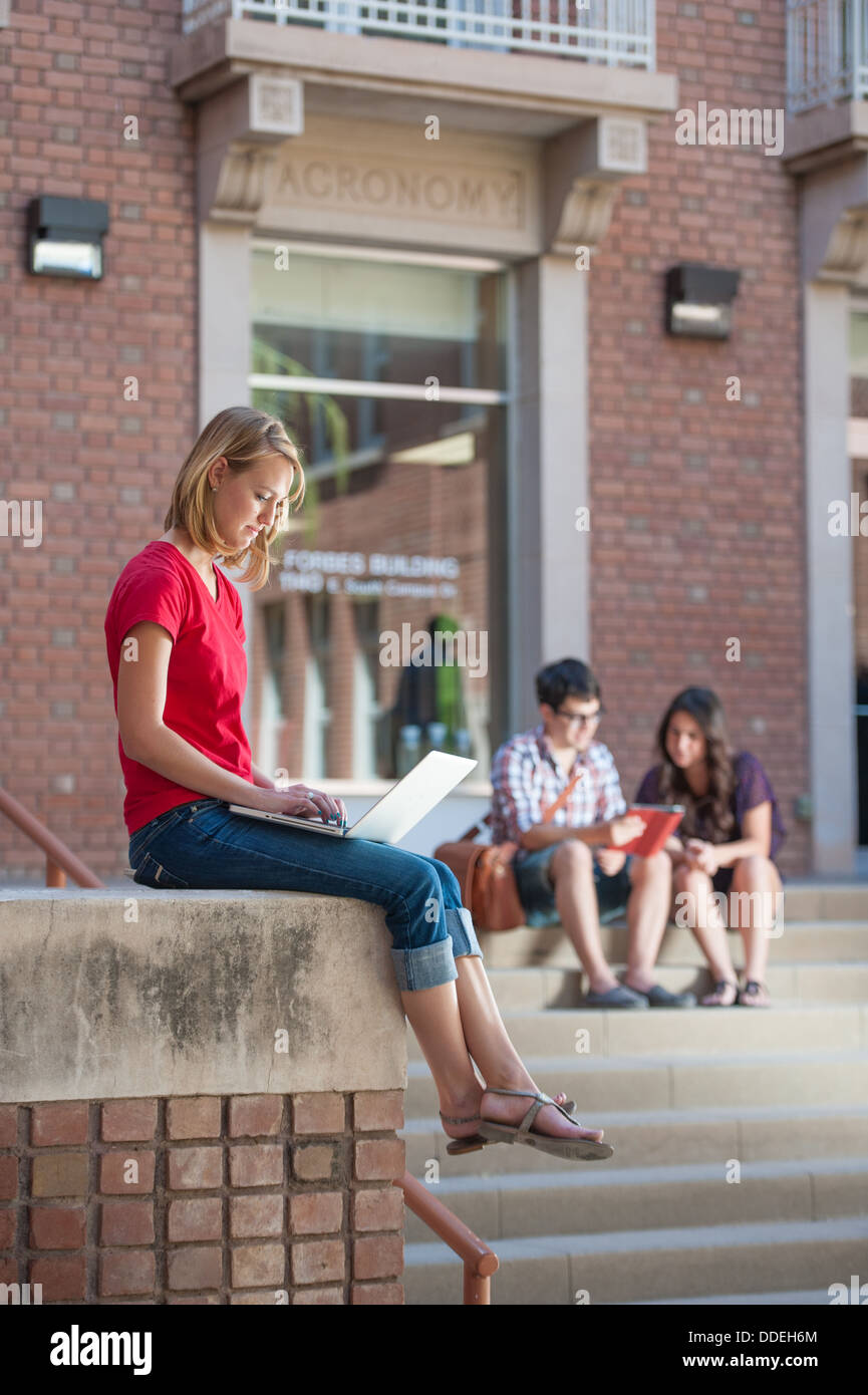 Working students hi-res stock photography and images - Alamy