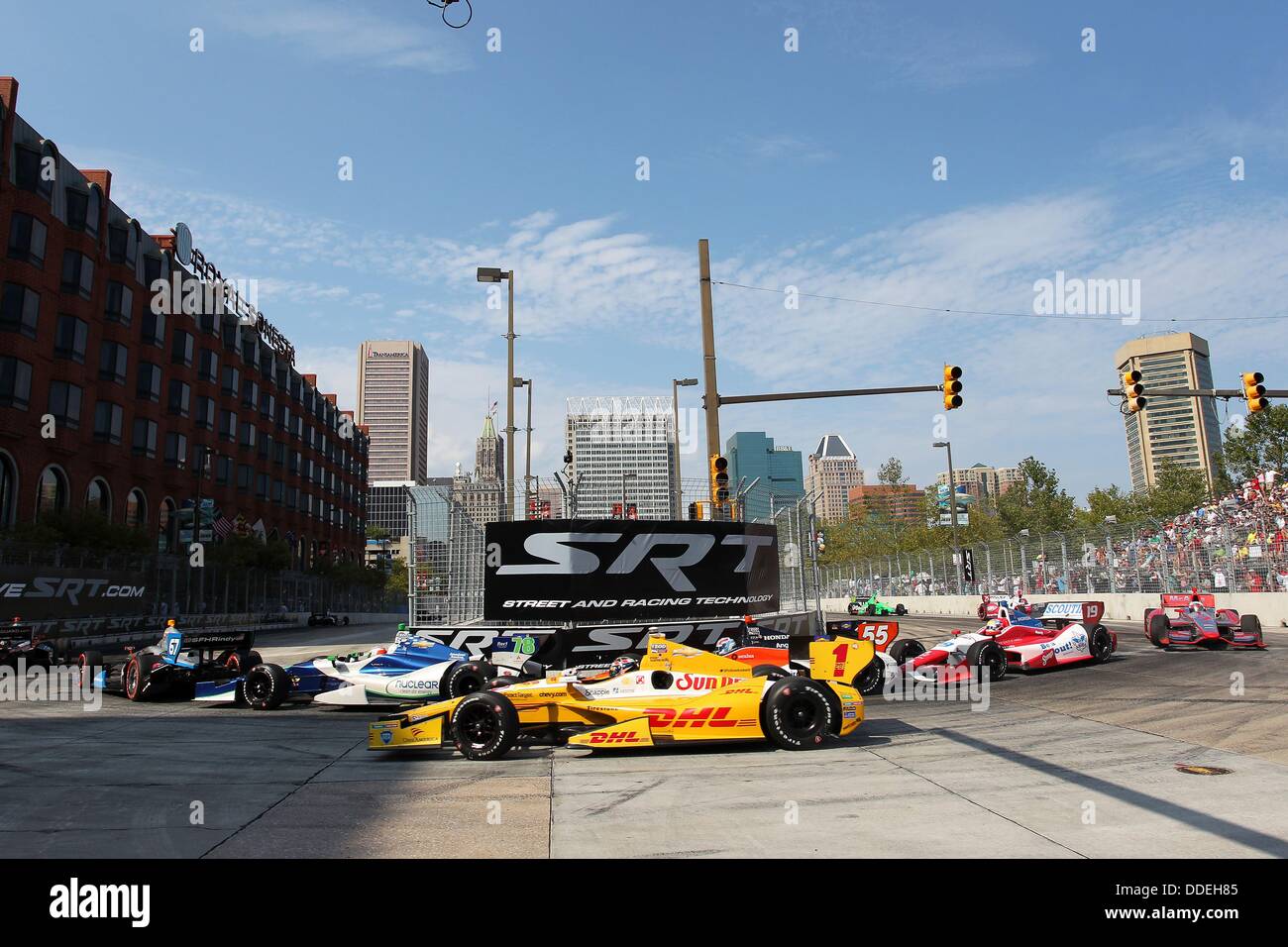 Baltimore, Maryland, USA. 1st Sep, 2013. Indycar, Grand Prix of ...