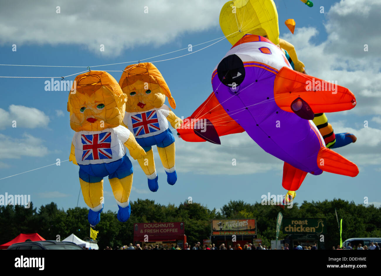Bristol International Kite Festival, including the world's largest kite ...