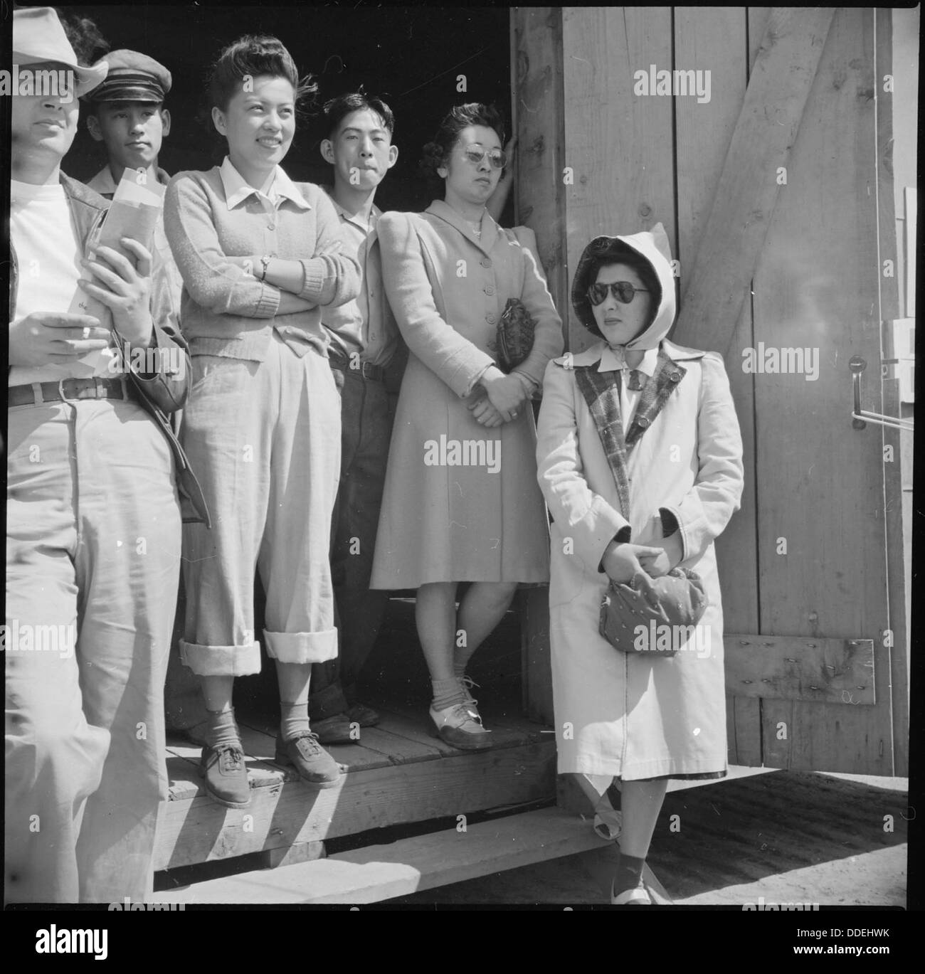 At the Manzanar Relocation Center in California, Japanese American ...