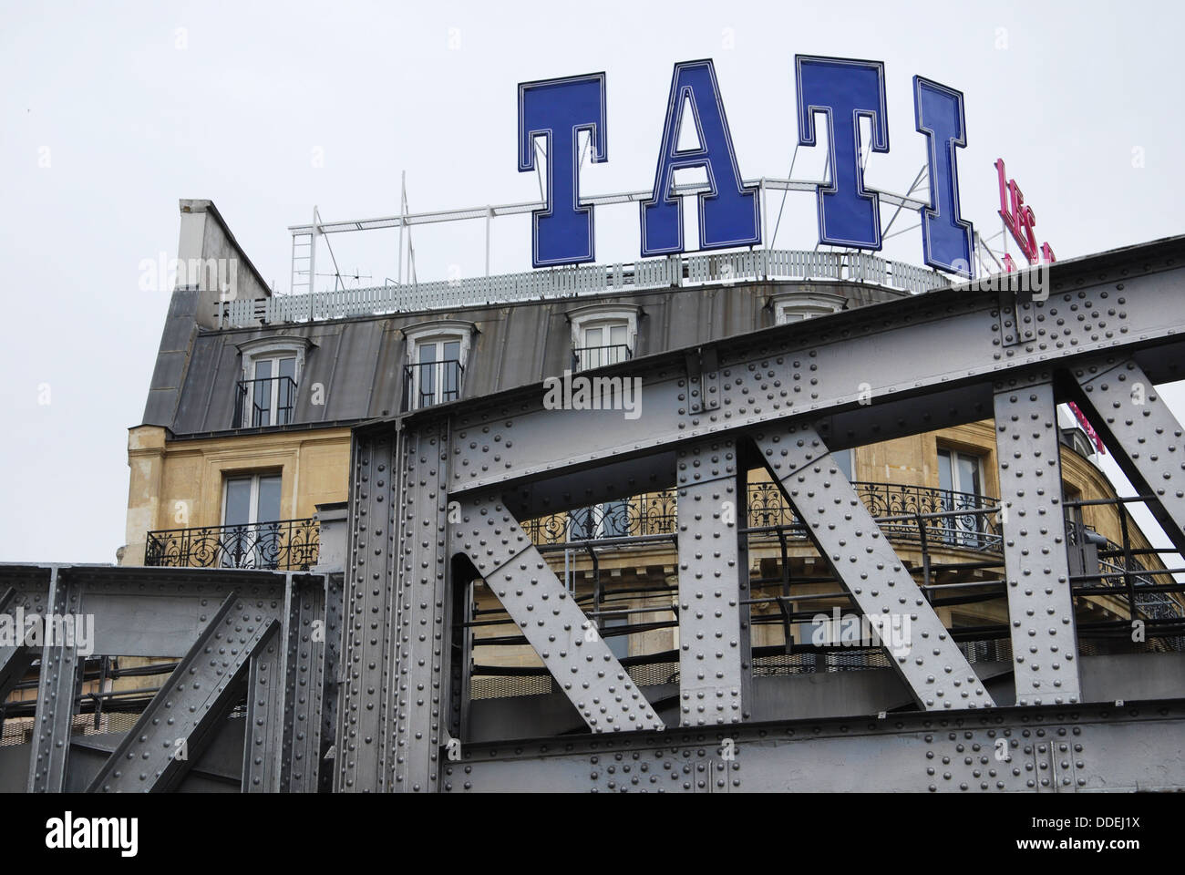 Tati department store famous for its bargain prices Paris France Stock ...