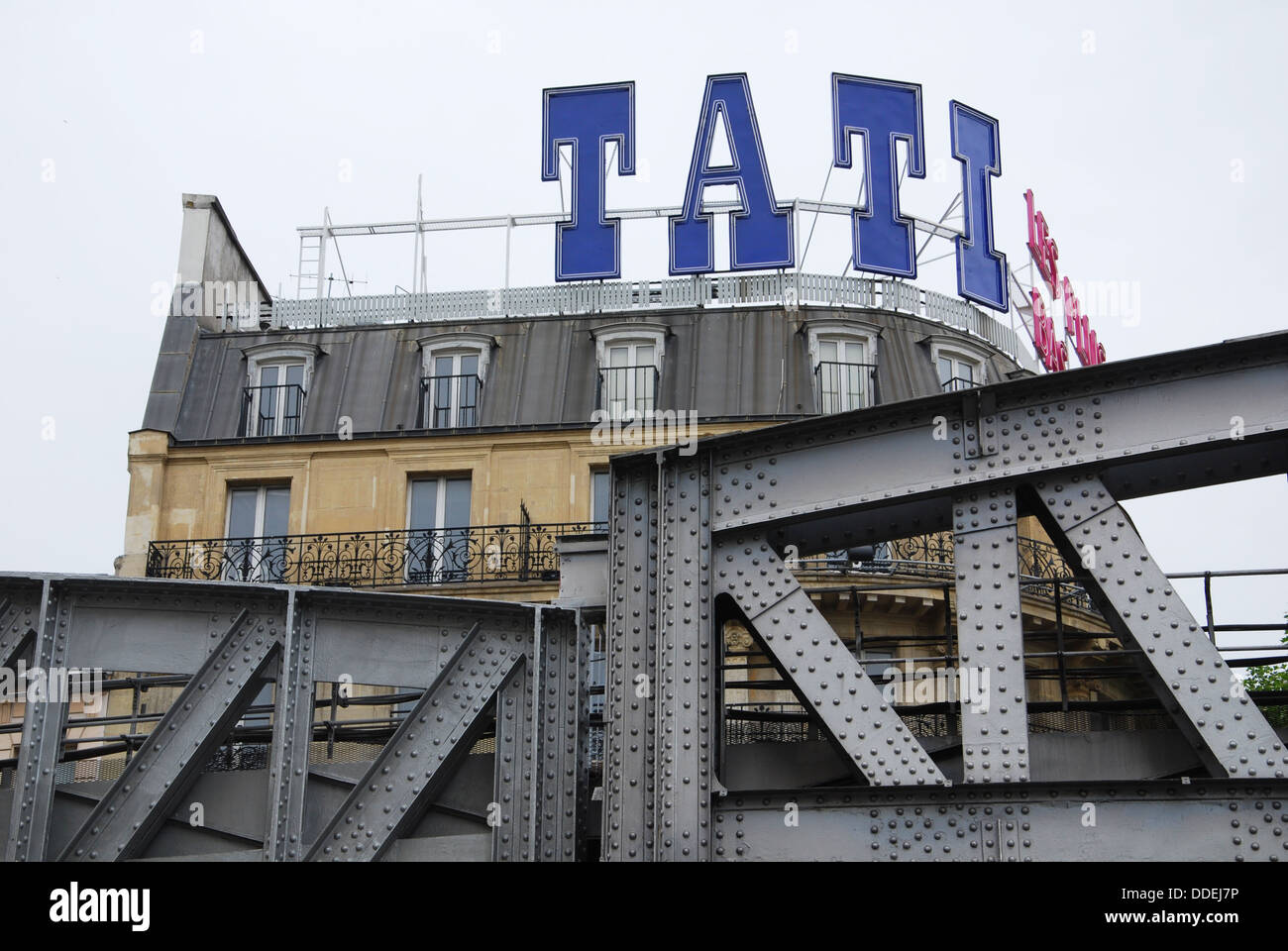 Tati department store famous for its bargain prices Paris France Stock ...