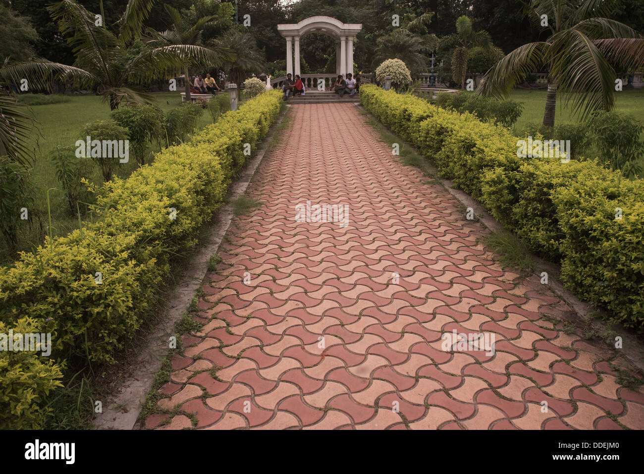 Jogging, rain, track Stock Photo - Alamy