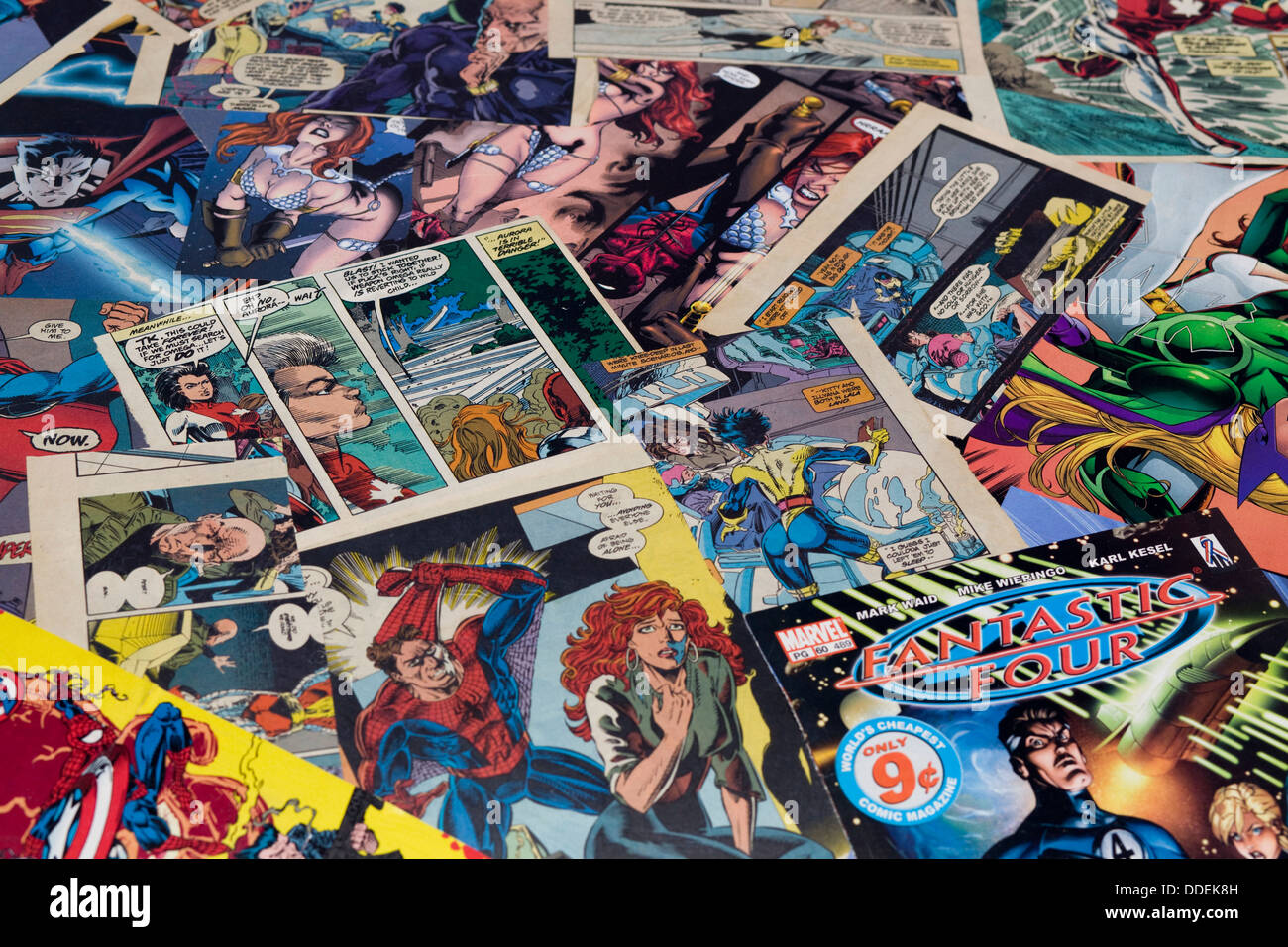 Captain America Comic High Resolution Stock Photography and Images - Alamy