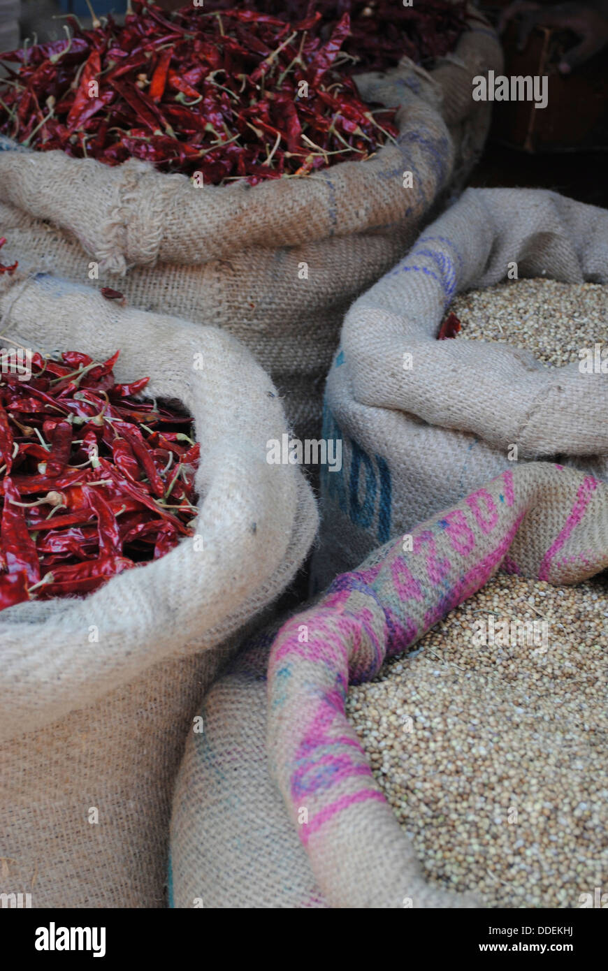 Mysore market spice hi-res stock photography and images - Alamy