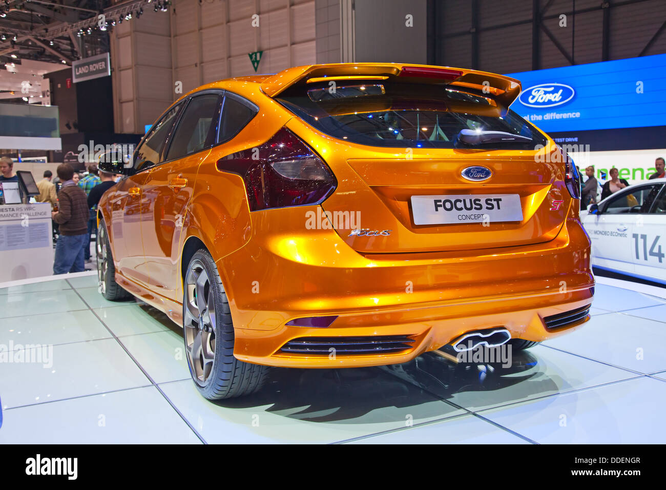 GENEVA - MARCH 8: The Ford Focus ST concept on display at the 81st ...
