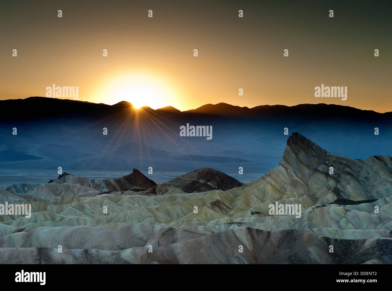 Zabriskie point sunset hi-res stock photography and images - Alamy