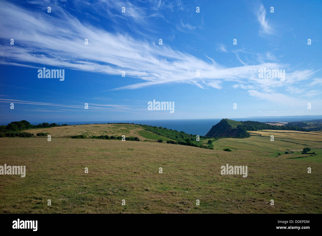 Coastal scenery near Sidmouth, Devon, UK Stock Photo - Alamy