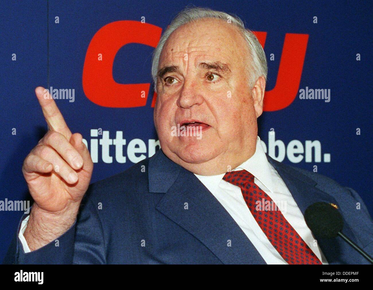 Former chancellor and honorary chairman of the cdu hi-res stock ...