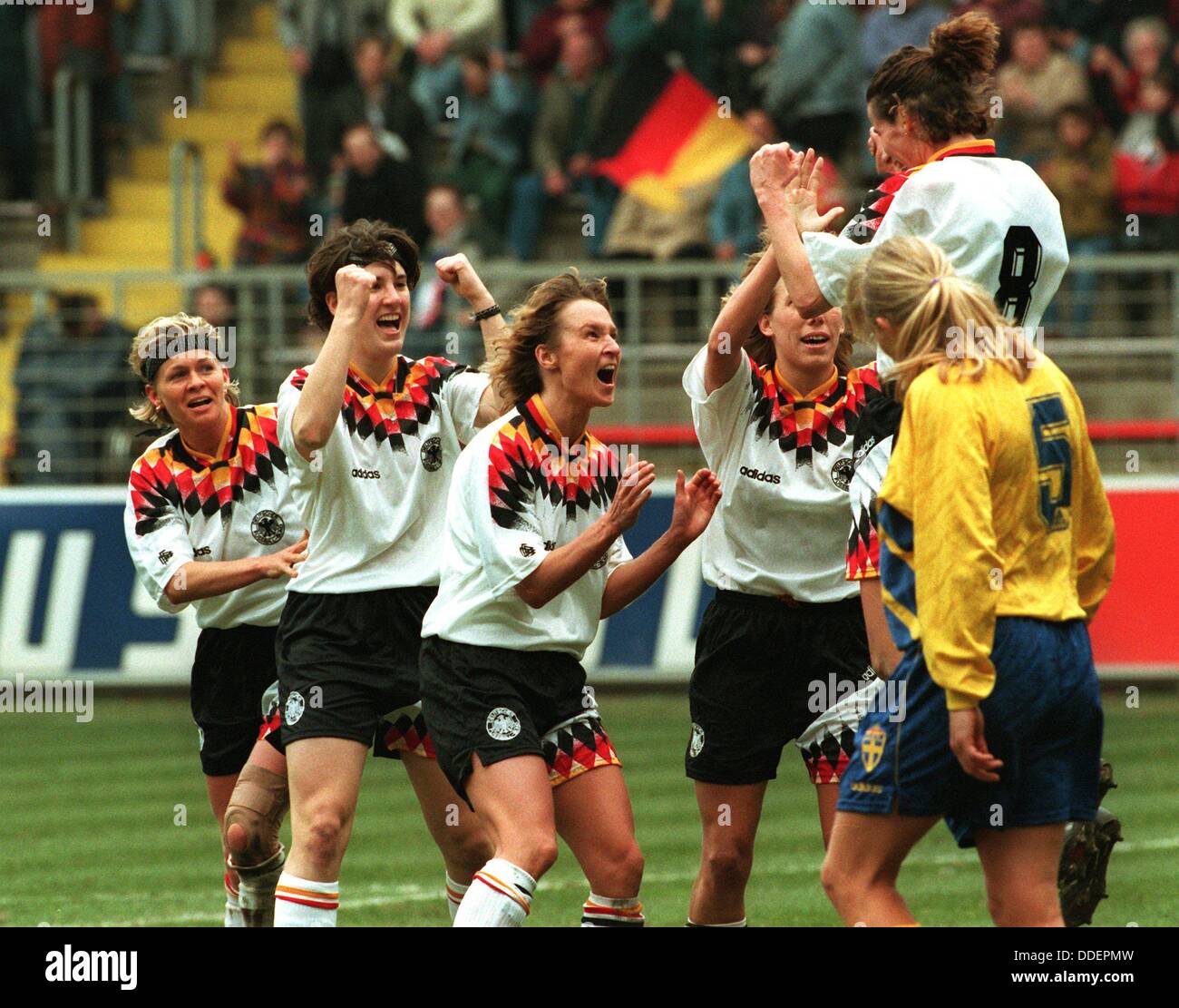 The German women's football team is European champion after the victory ...