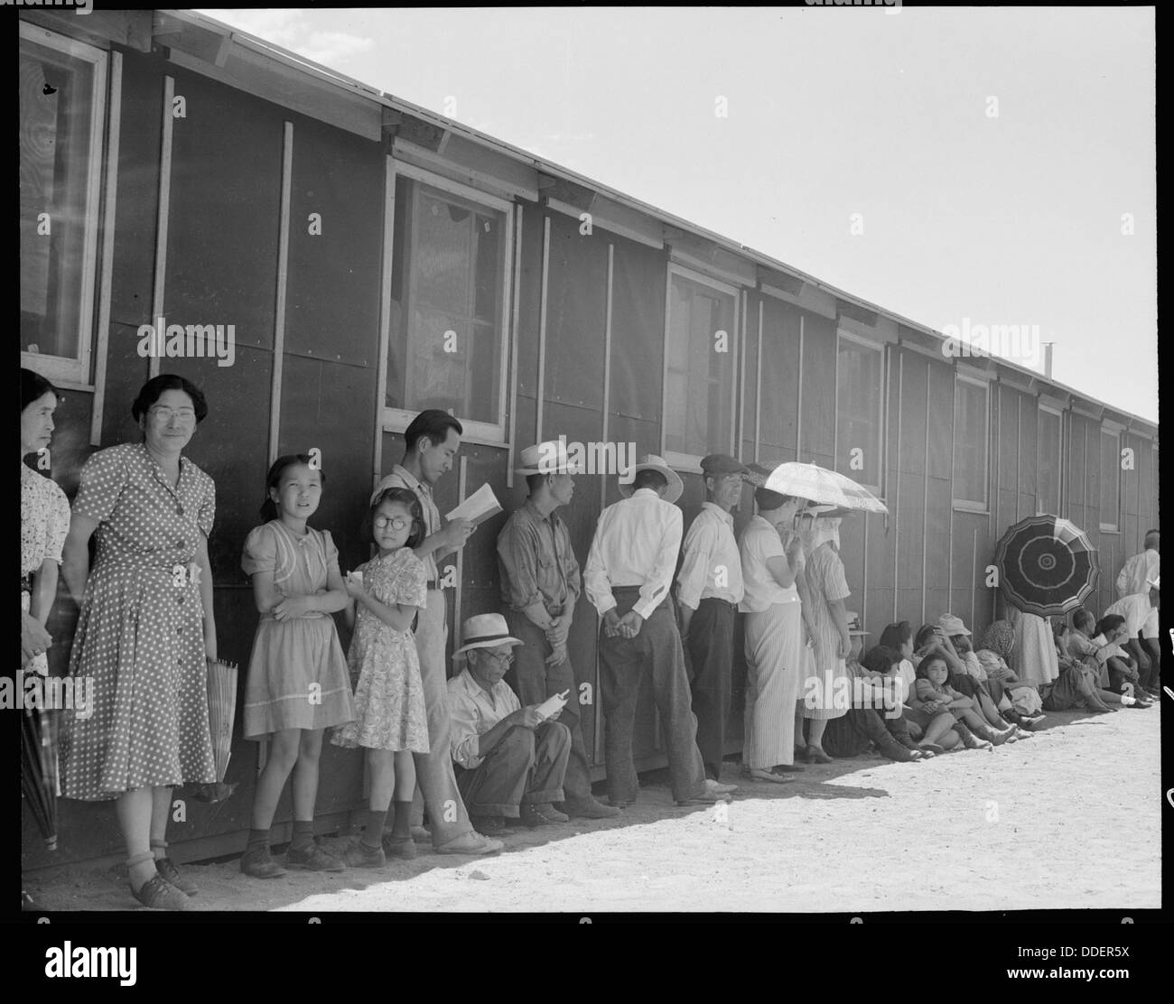 At the Manzanar Relocation Center in California, Japanese American ...