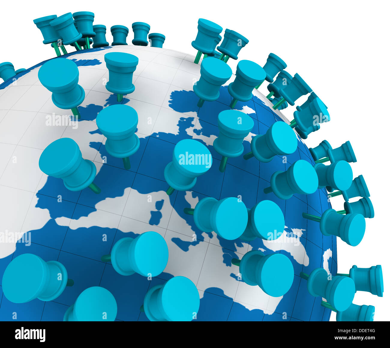 Occupation of north africa map hi-res stock photography and images - Alamy