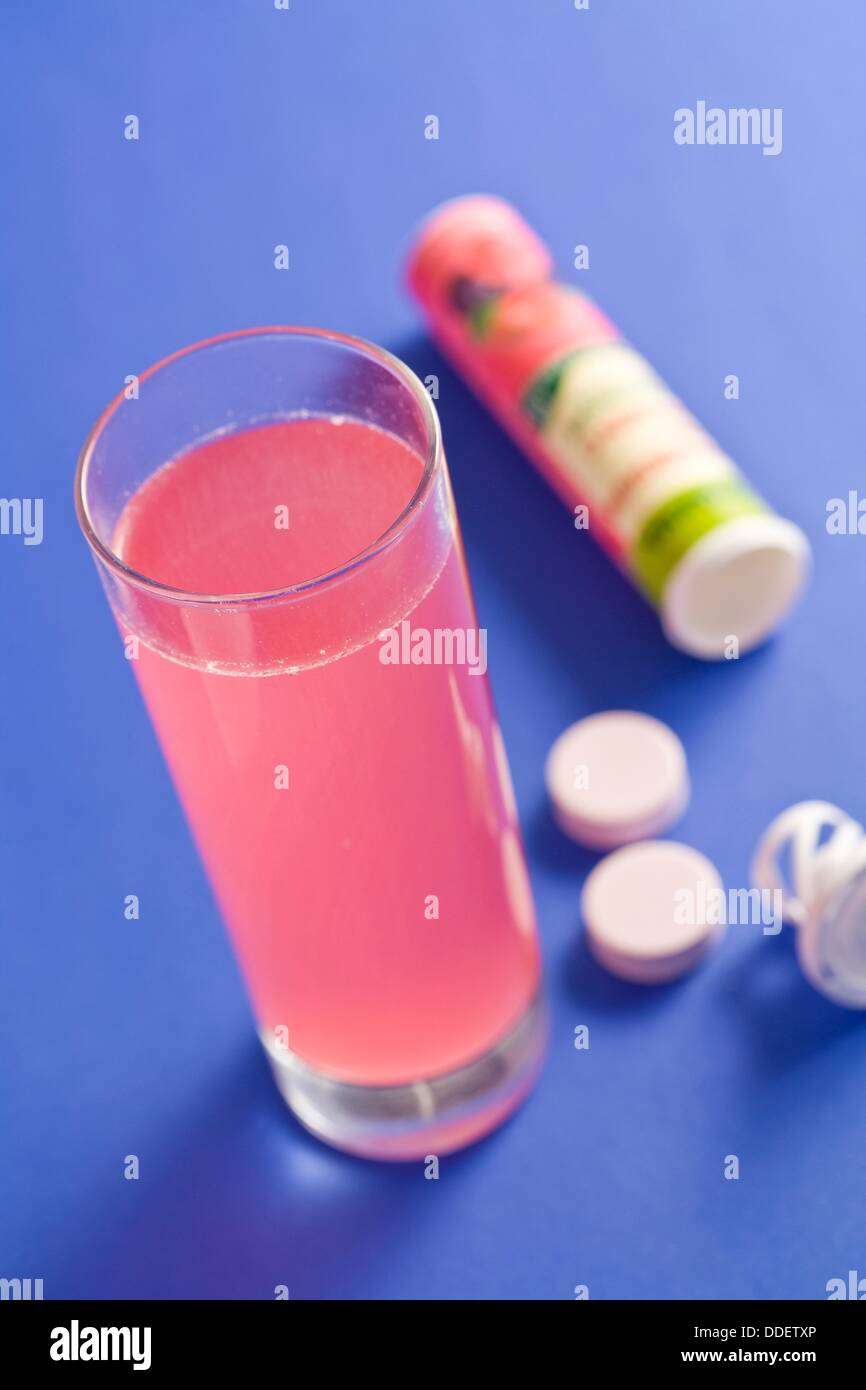 Pink effervescent hi-res stock photography and images - Alamy