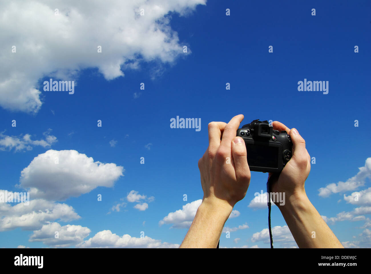 camera in hands Stock Photo - Alamy
