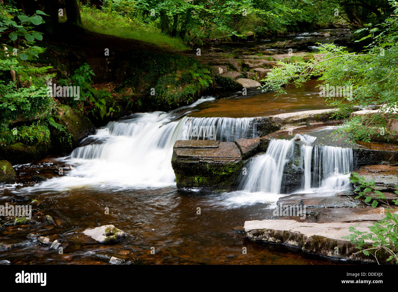 Brecon Beacons Waterfall Walkers High Resolution Stock Photography and ...