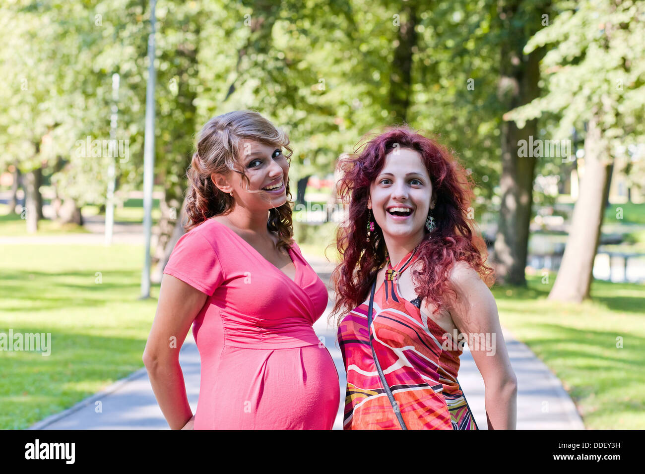 Pregnant girlfriend hi-res stock photography and images - Alamy
