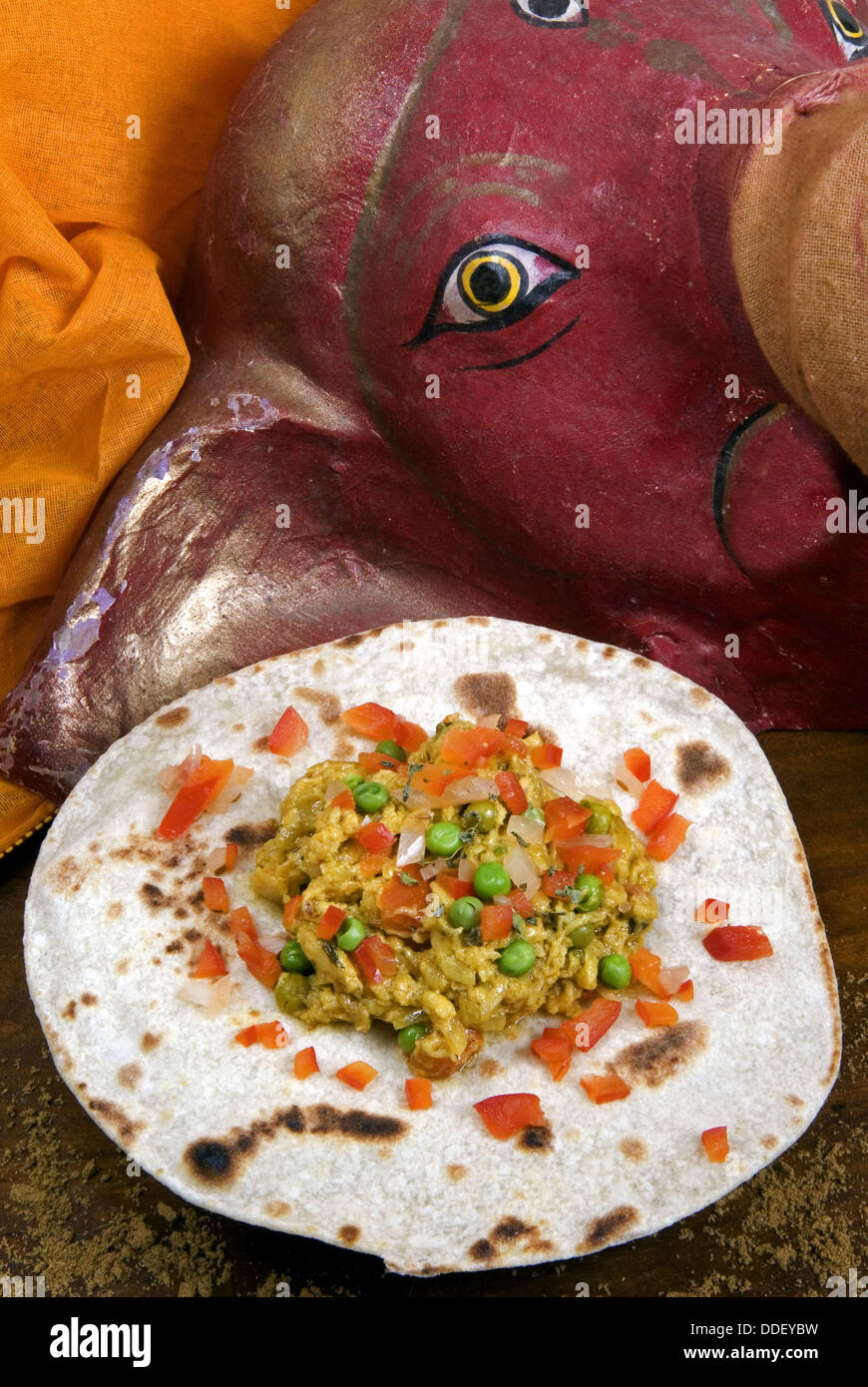 Eggplants Barthà, Indian Food Stock Photo - Alamy