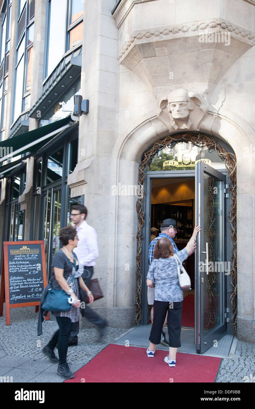 Fassbender rausch chocolate shop berlin hi-res stock photography and ...