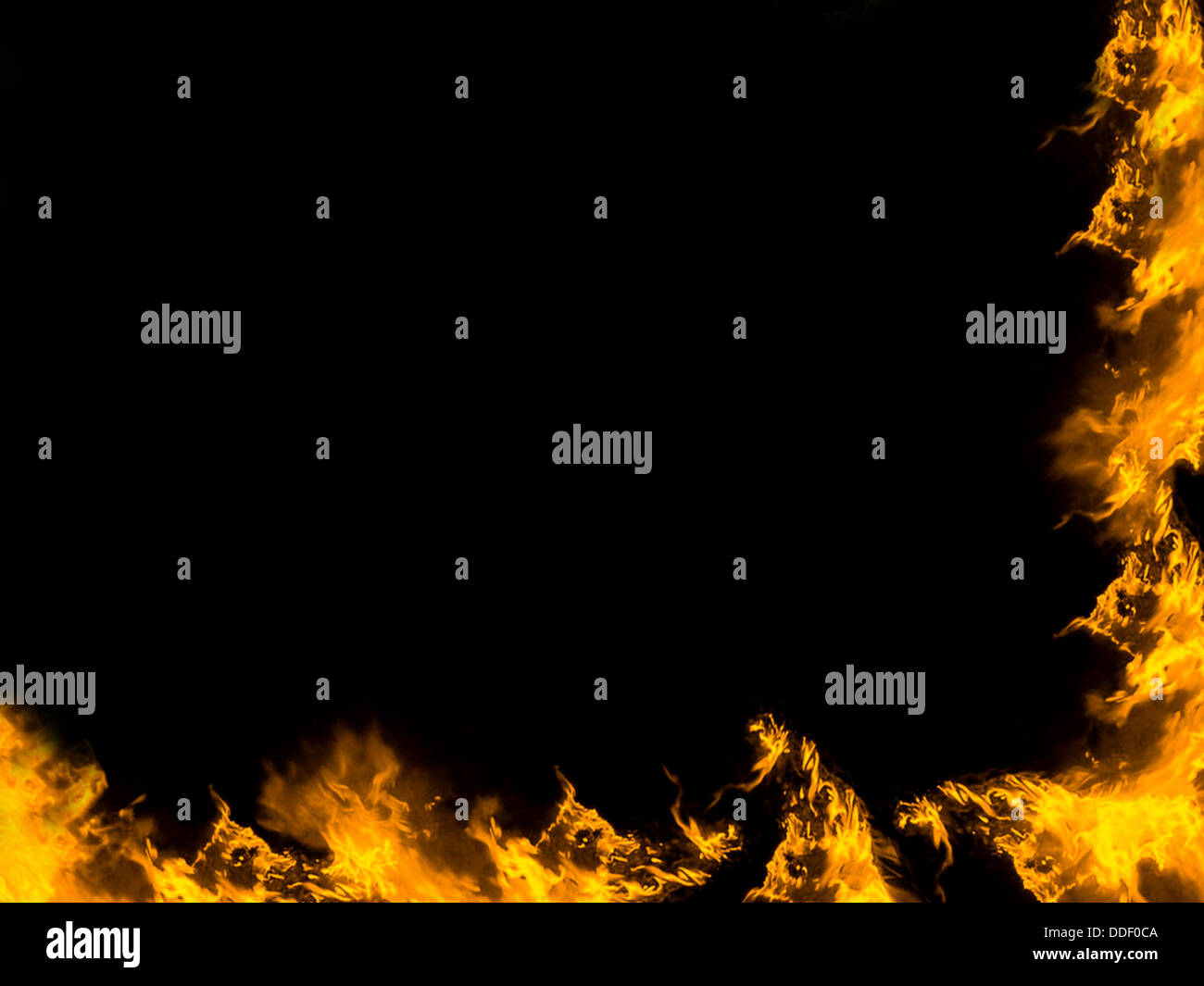 Fire frame hi-res stock photography and images - Alamy