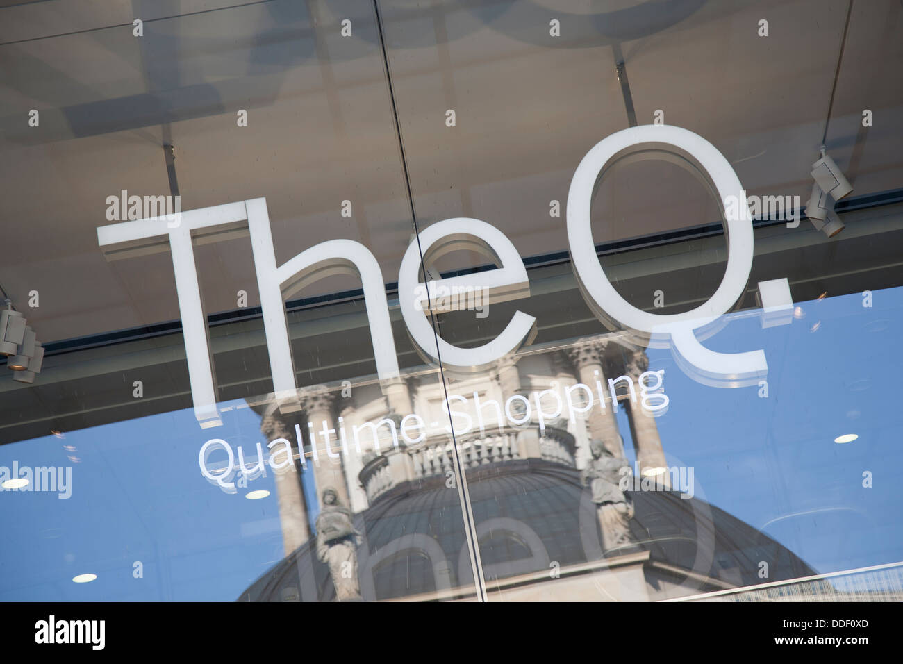 The Q Qualitime Shopping Gallery; Berlin; Germany Stock Photo - Alamy