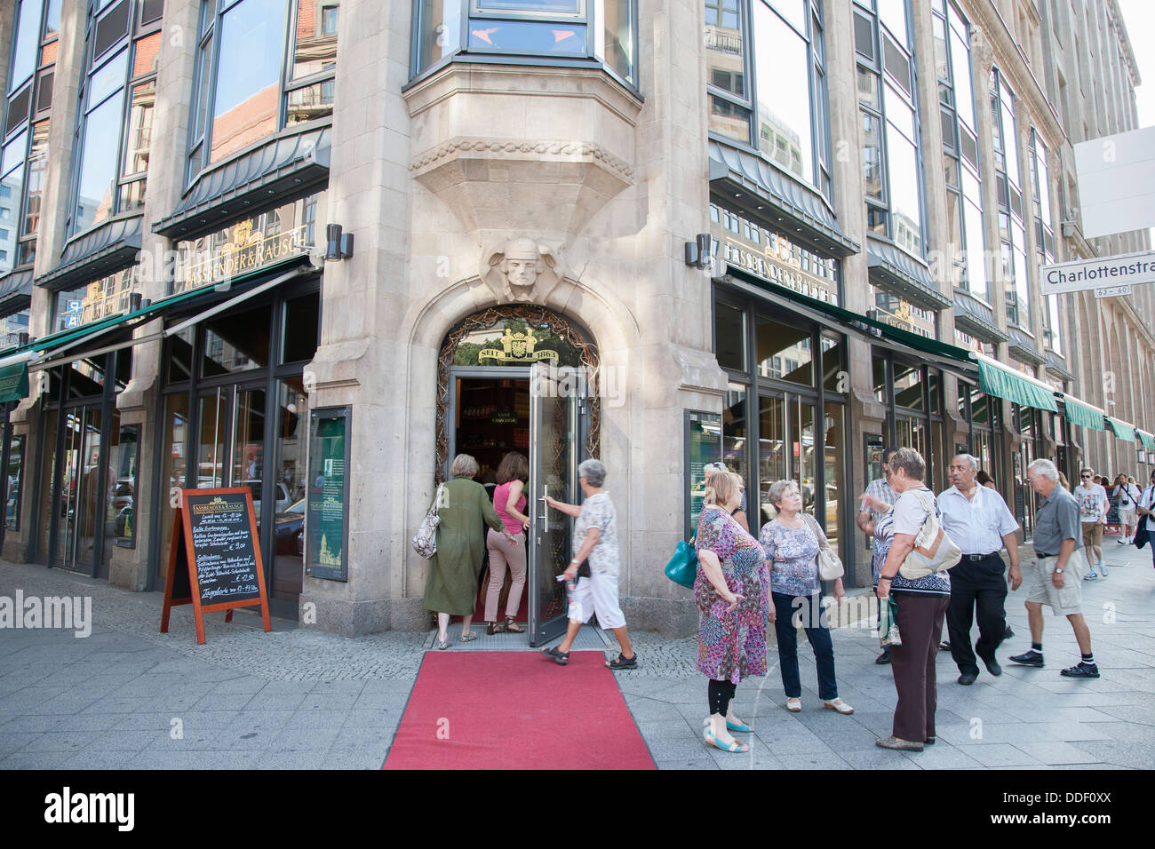 Fassbender rausch chocolate shop berlin hi-res stock photography and ...