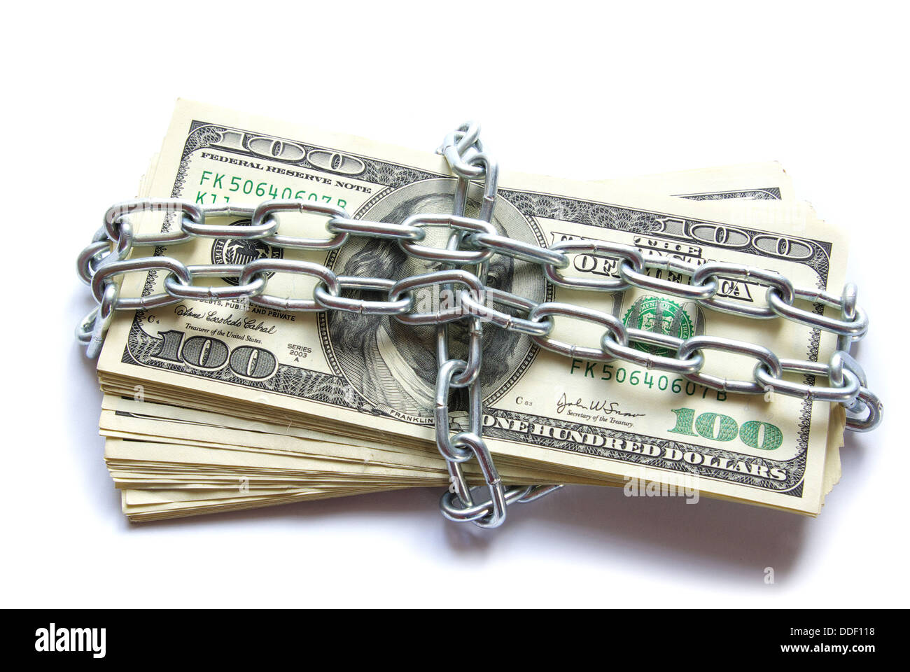 money in chain Stock Photo - Alamy