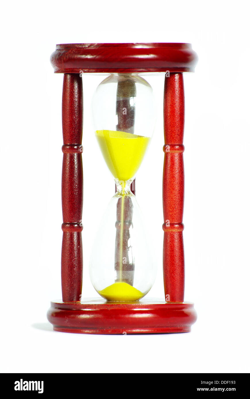 Sand clock isolated hi-res stock photography and images - Alamy