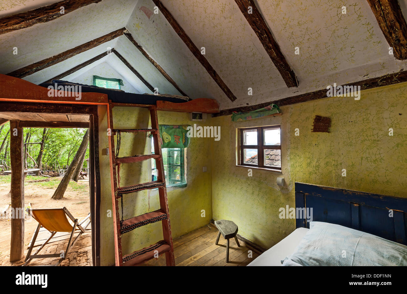 Old house interior old serbian hi-res stock photography and images - Alamy