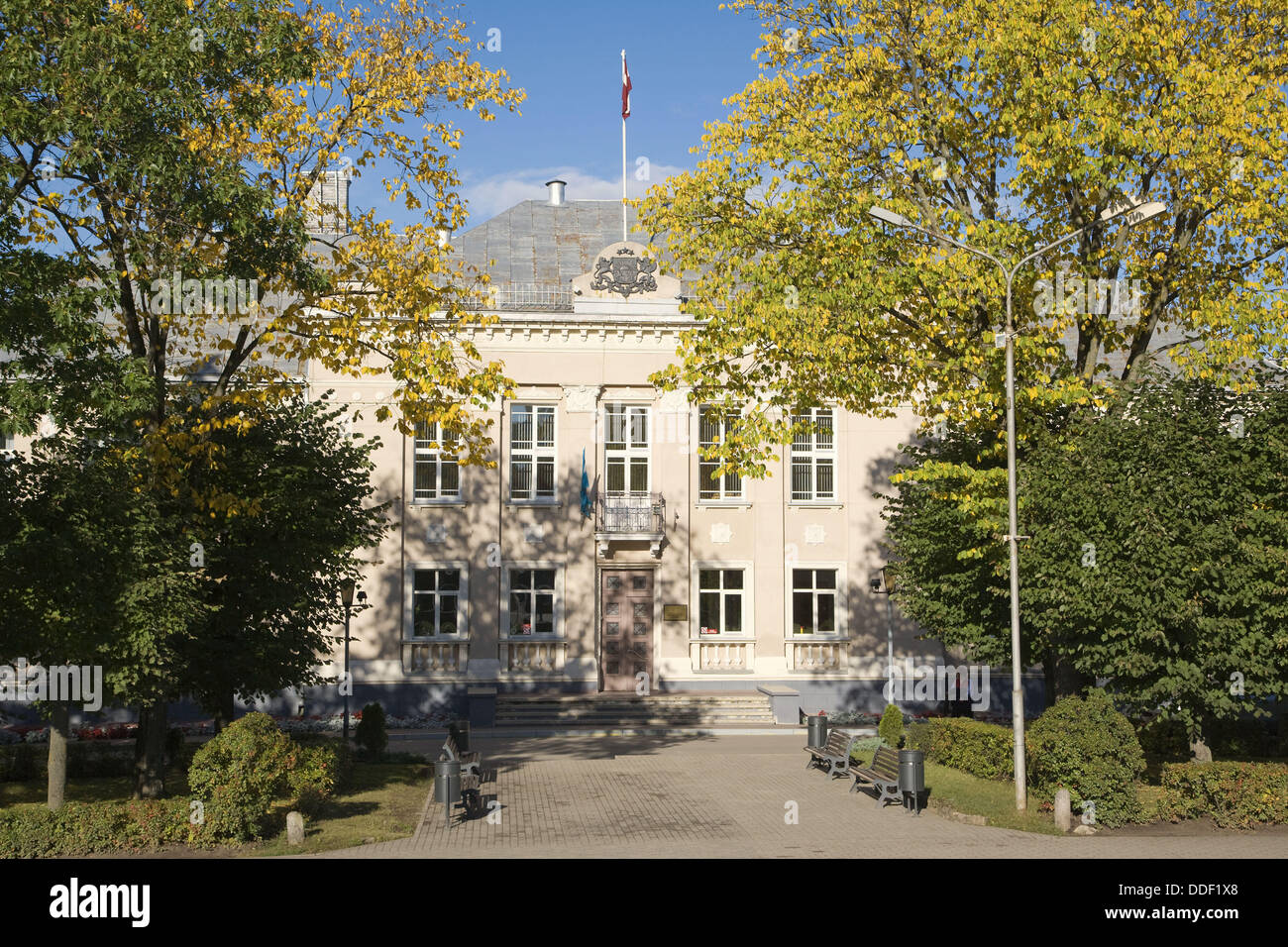 Town Hall, Rezekne, Latvia Stock Photo - Alamy