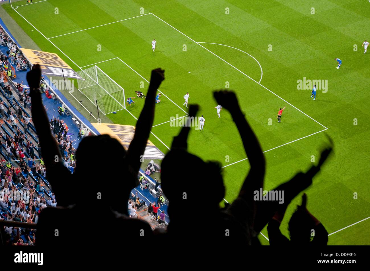 Santiago bernabeu stadium aerial hi-res stock photography and images ...