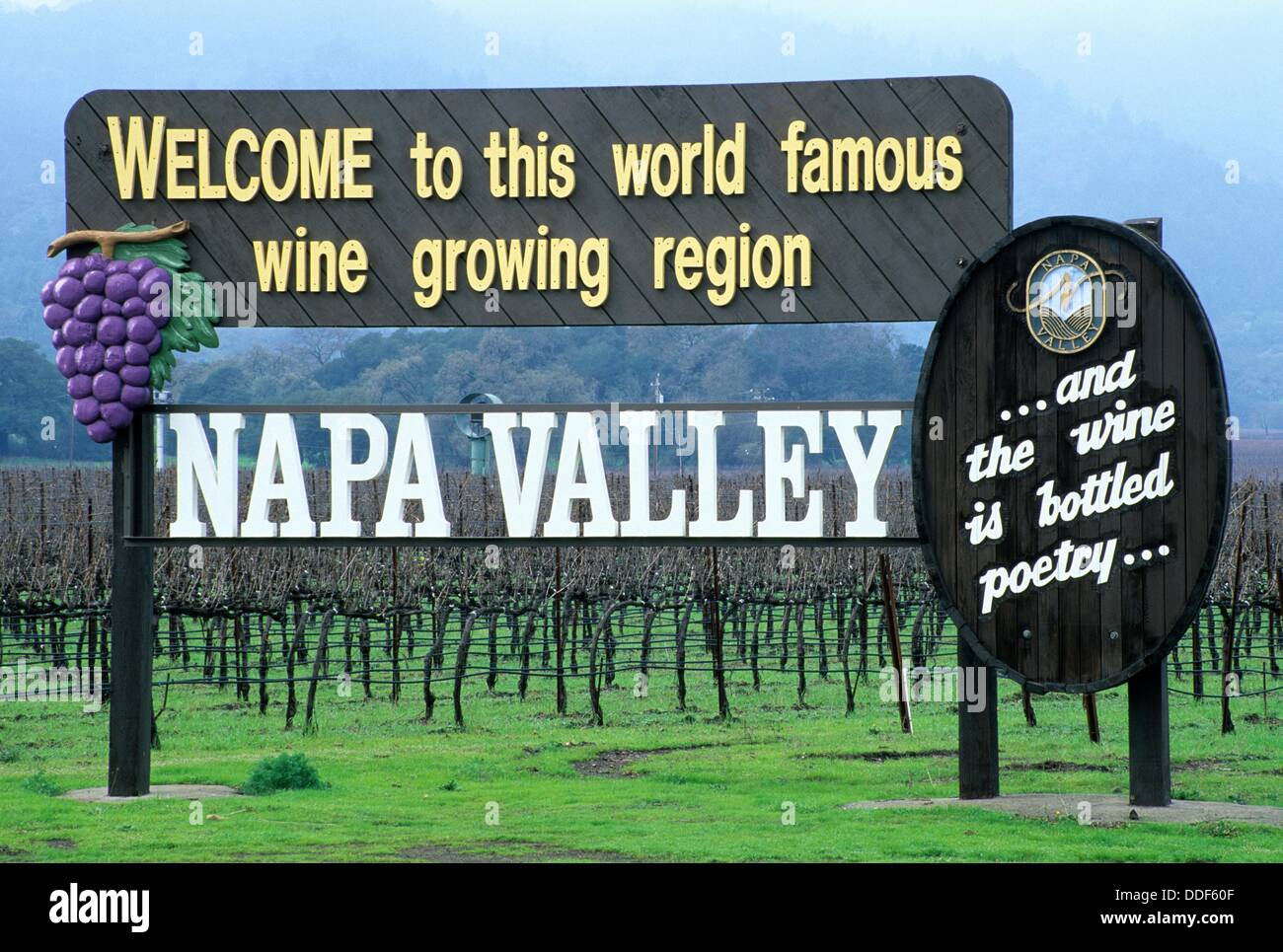 Big napa sign hi-res stock photography and images - Alamy