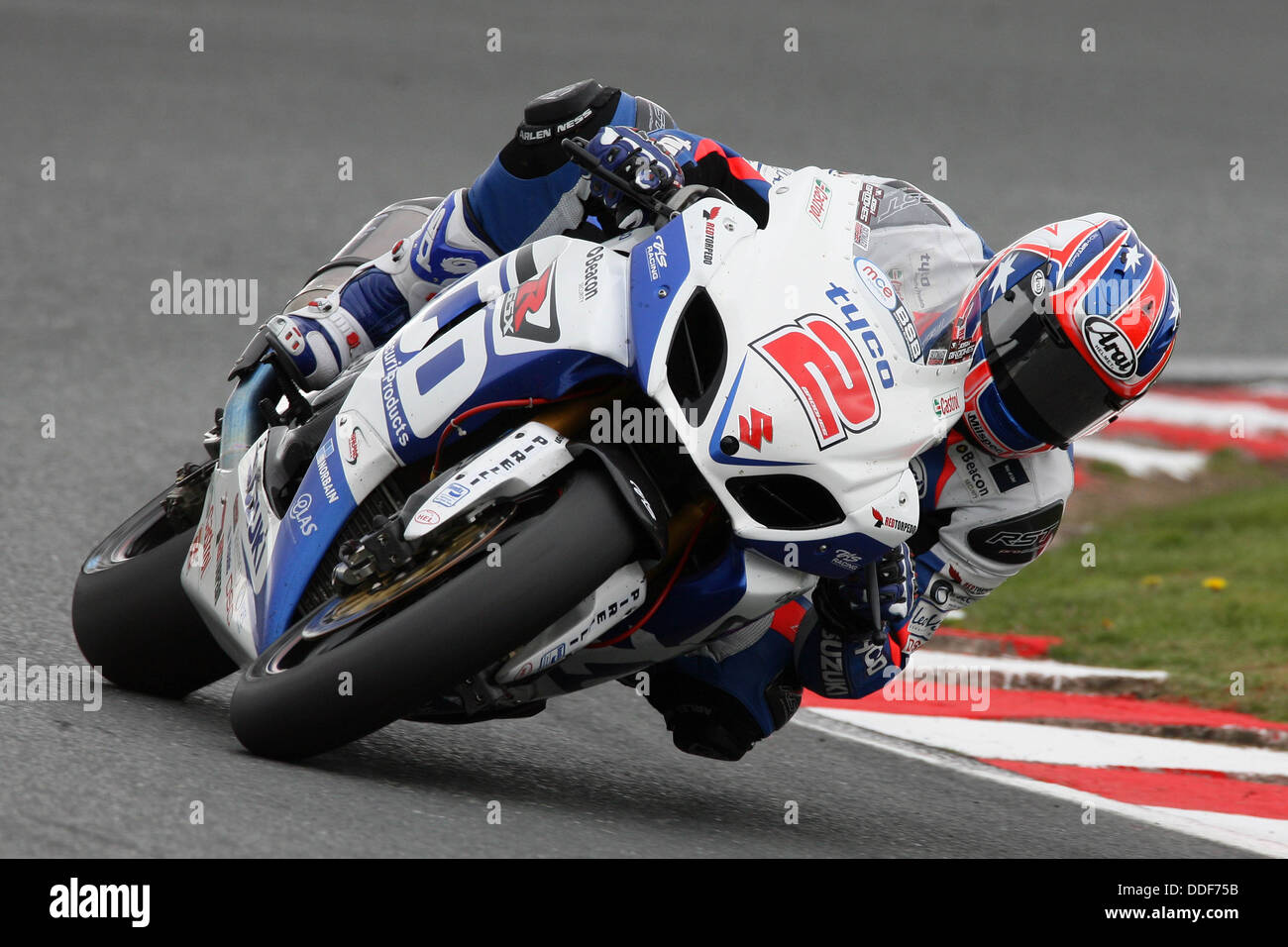 Josh Brookes, Tyco Suzuki, Oulton Park, 2013 British Superbike ...