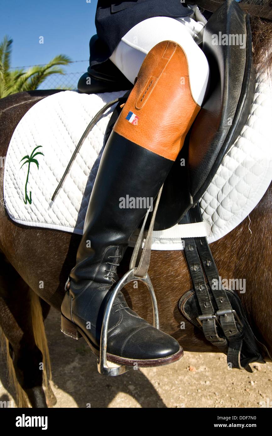 Person one boots riding hi-res stock photography and images - Alamy