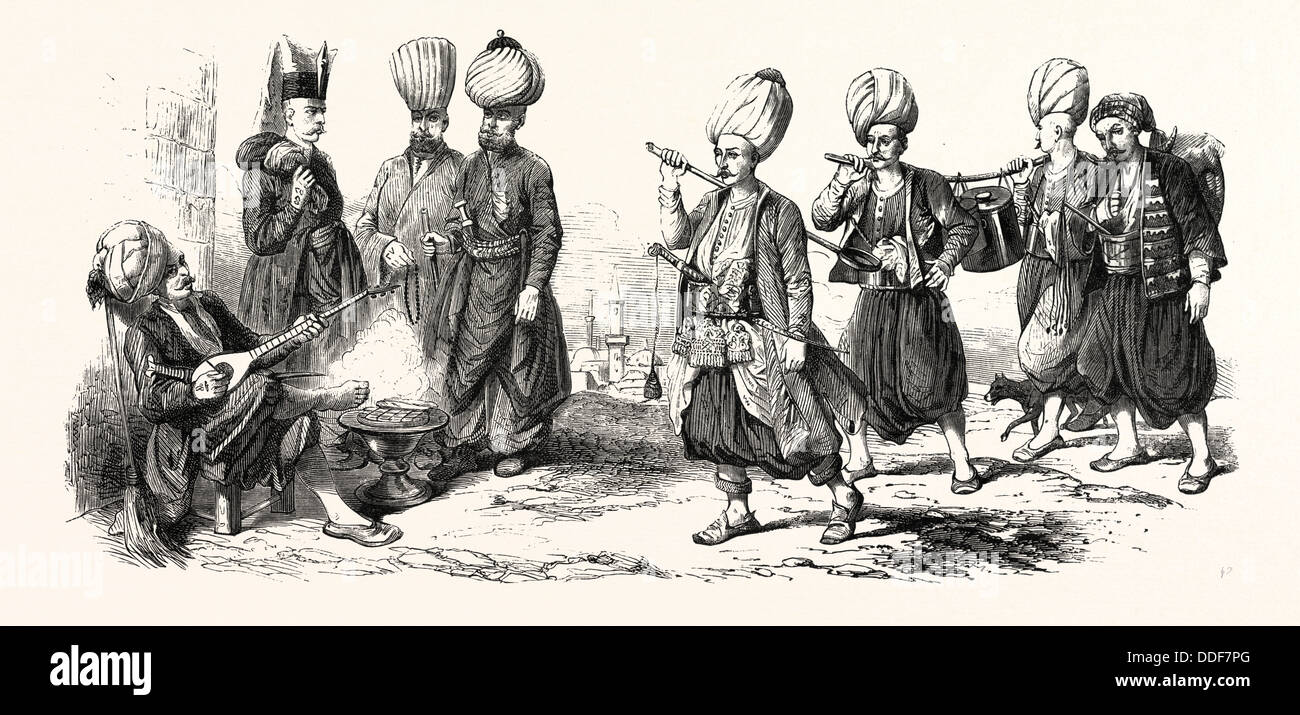 Janissary guard. Paymaster. Room leader. NCO guard. Chief scullion ...