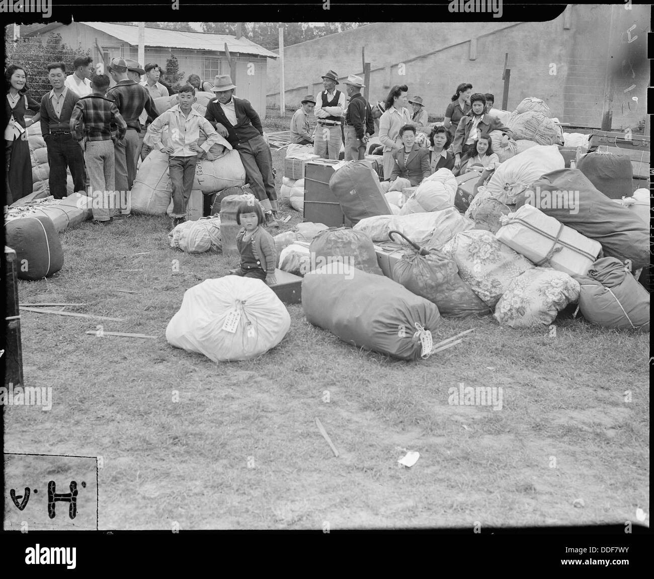 The Salinas Assembly Center in Salinas, California, was used during ...