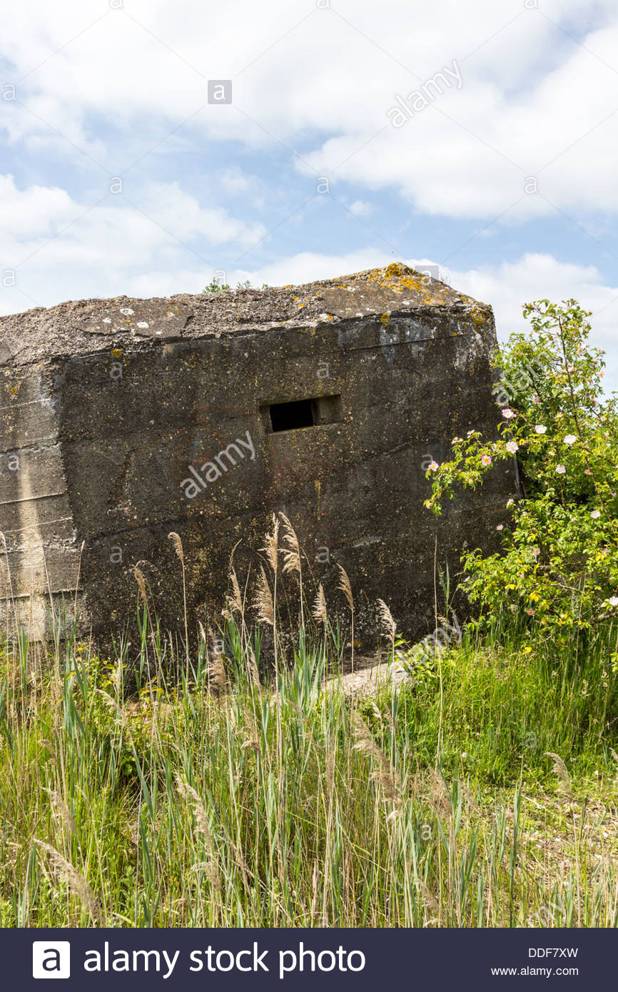 Concrete Wwii Pill Box High Resolution Stock Photography and Images - Alamy