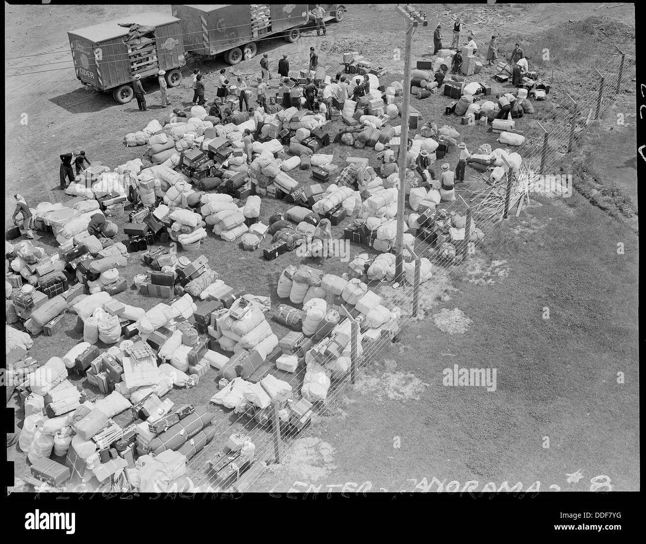 The Salinas Assembly Center housed individuals of Japanese ancestry who ...