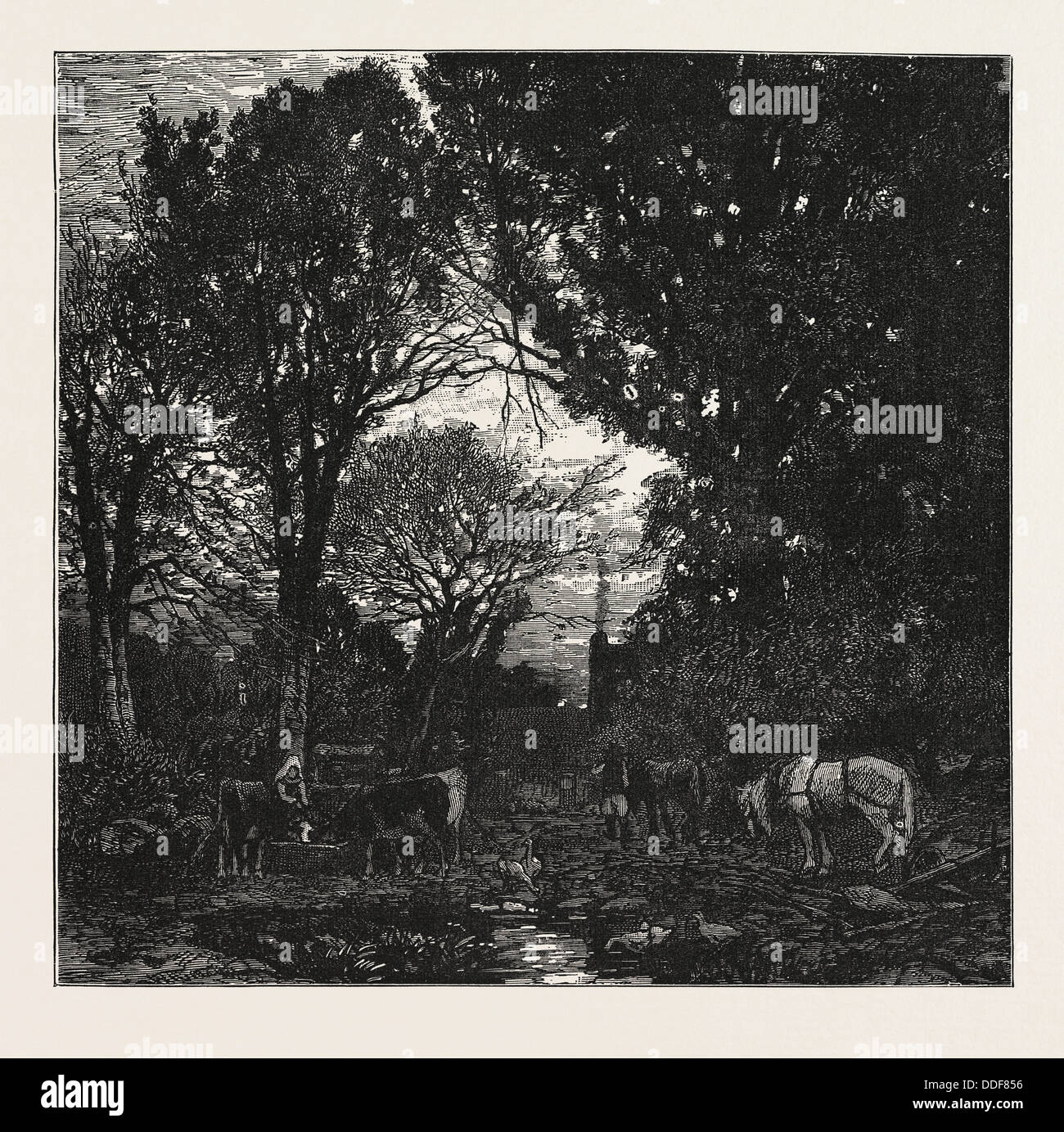 Victorian farmyard hi-res stock photography and images - Alamy