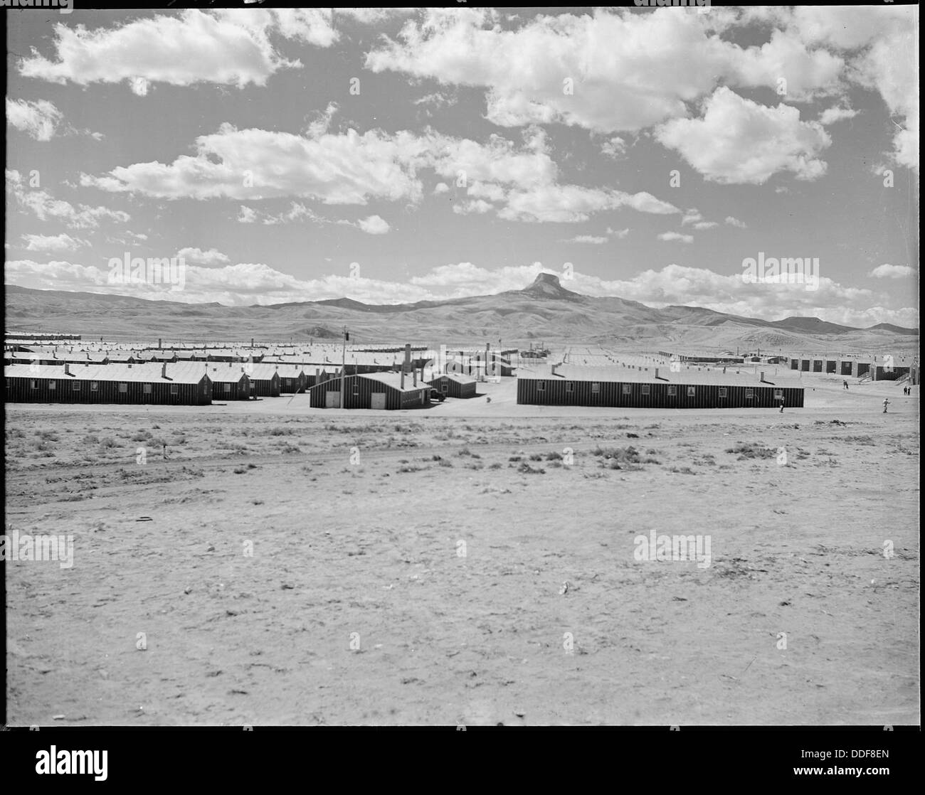 Heart mountain relocation center Black and White Stock Photos & Images ...