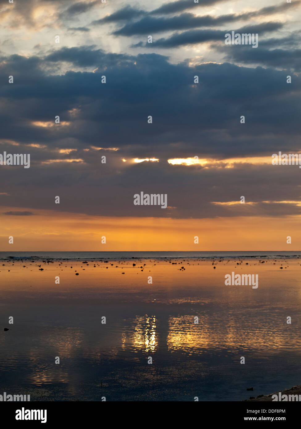 Coral reef at sunset hi-res stock photography and images - Alamy