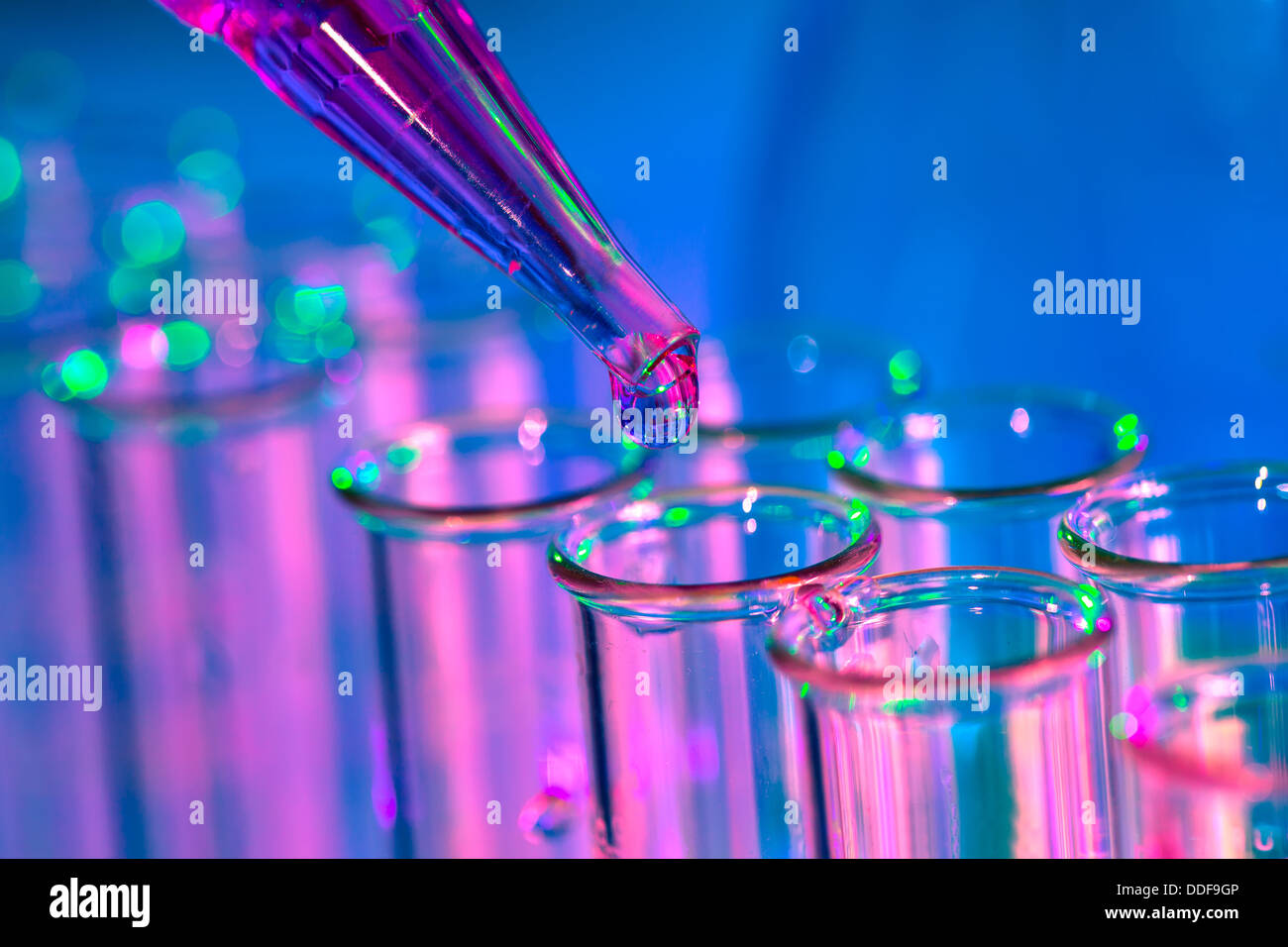 Adding chemical to water hi-res stock photography and images - Alamy