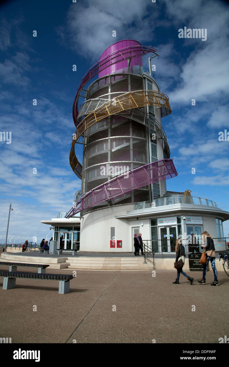 Redcar Beacon, Redcar, Cleveland Stock Photo - Alamy