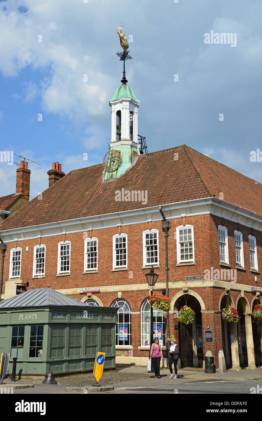 Clock Tower, Town Hall Exchange, West Street, Farnham, Surrey, England ...