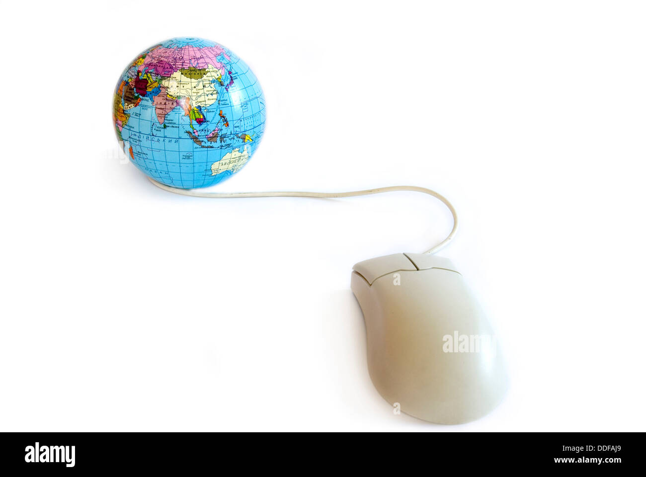 Exploring the globe Cut Out Stock Images & Pictures - Alamy