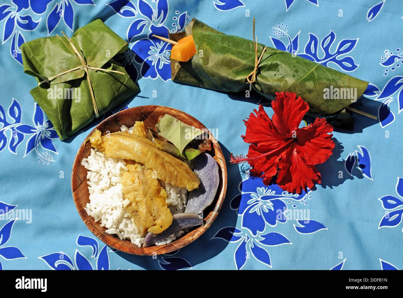 food,ile de Raiatea,iles de la Societe,archipel de la Polynesie ...