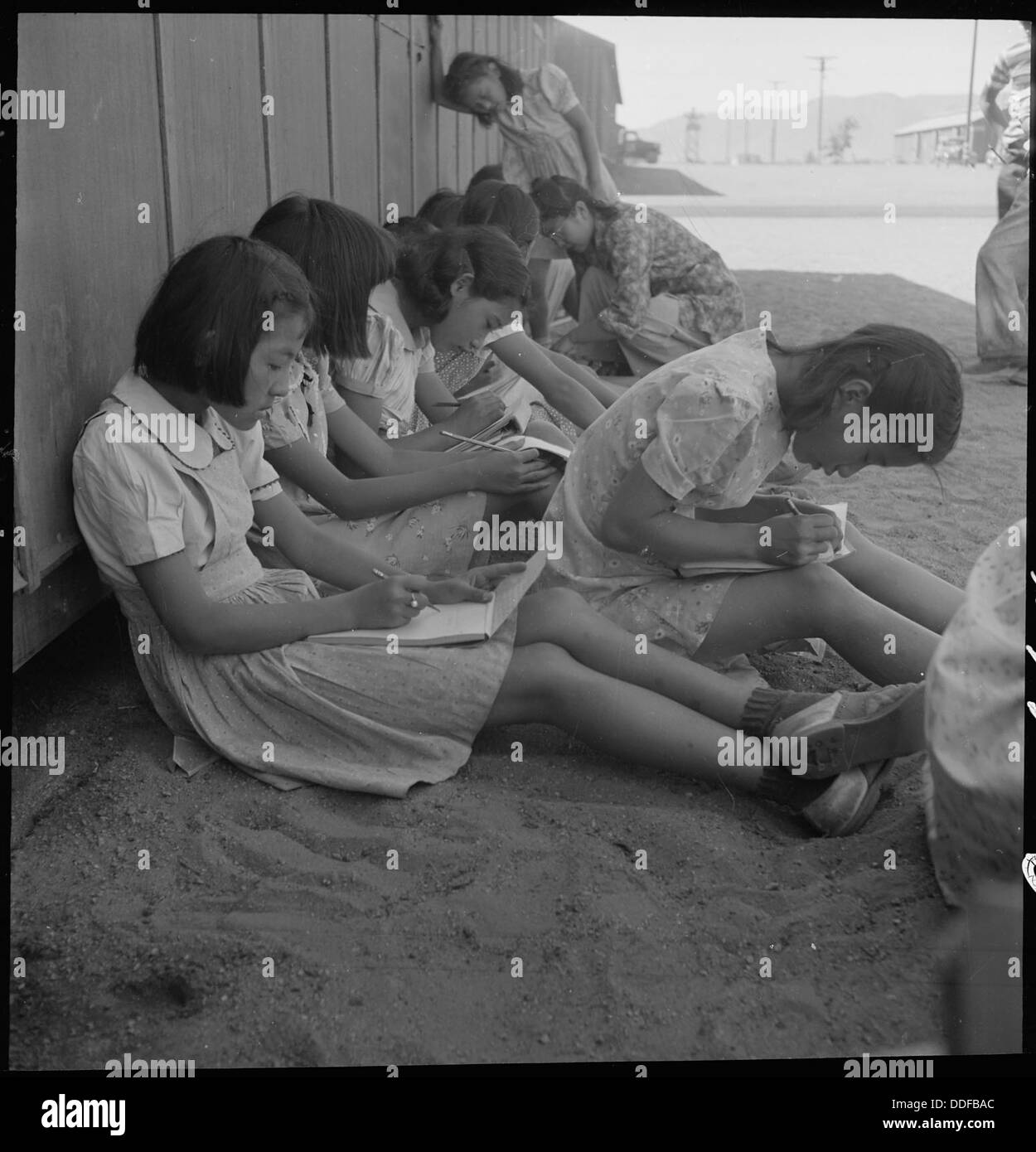 School attendance Black and White Stock Photos & Images - Alamy